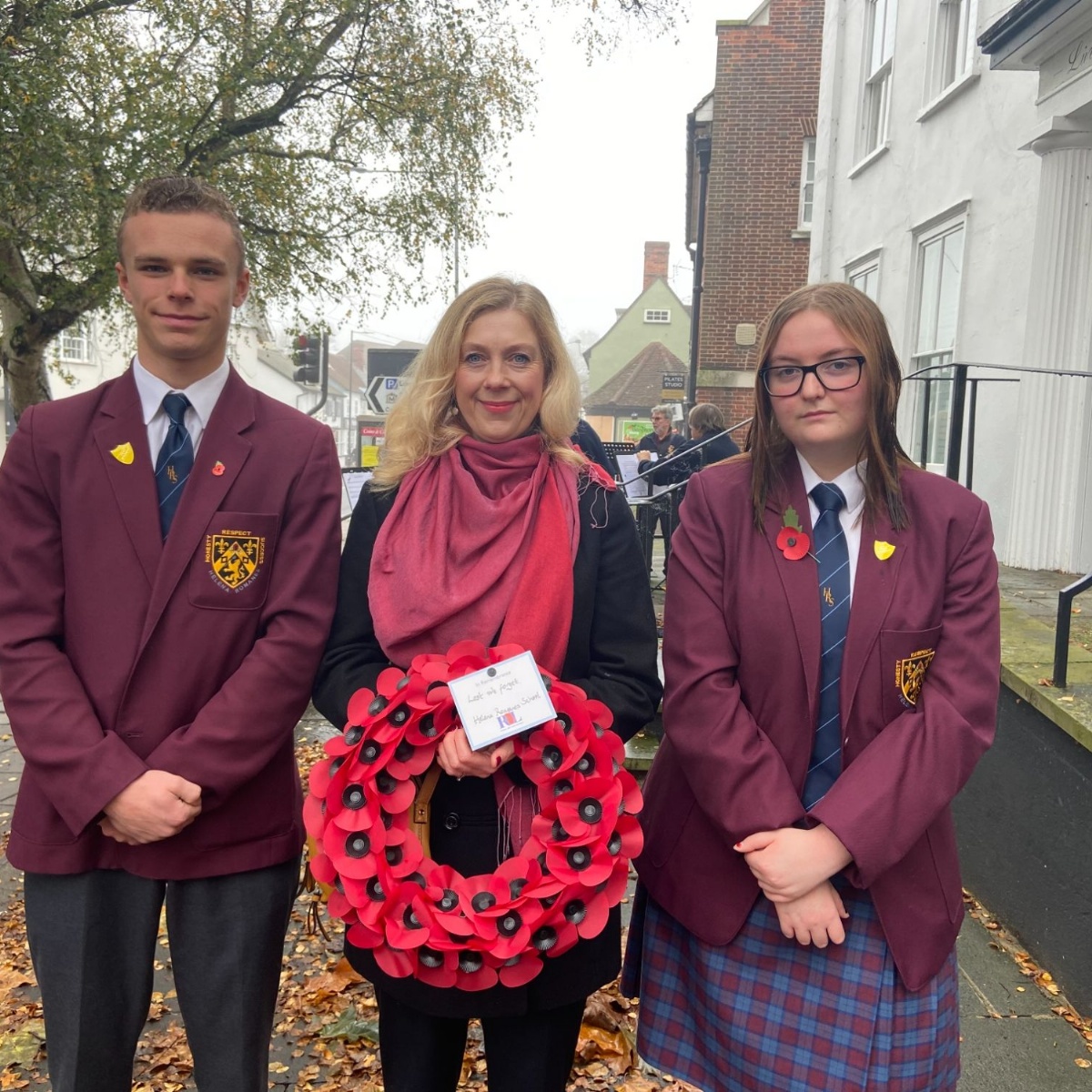 Helena Romanes School - REMEMBRANCE PARADE