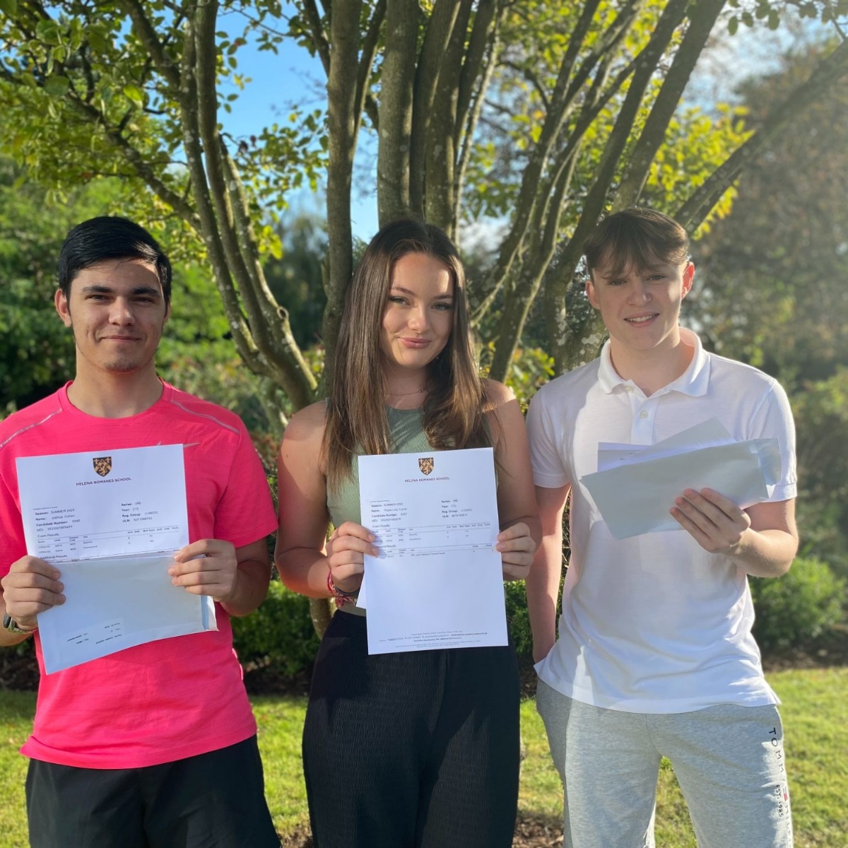Helena Romanes School - A LEVEL & BTEC RESULTS
